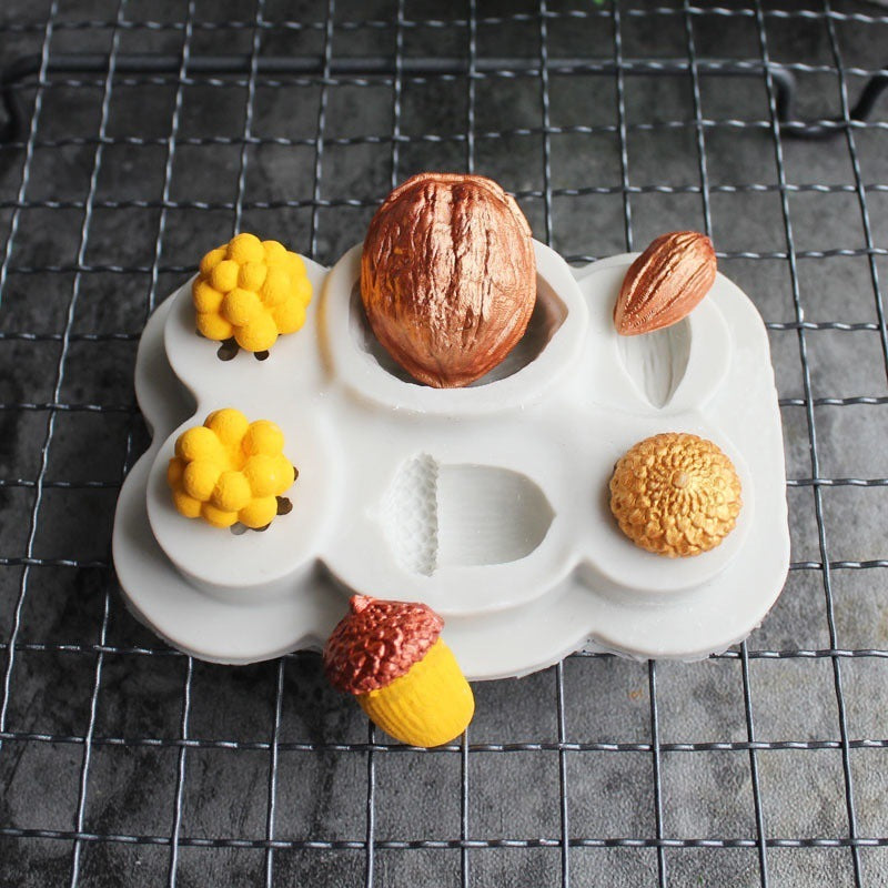 Walnut Hazelnut Pine Nut Fondant Silicone Mold – PutOnApron