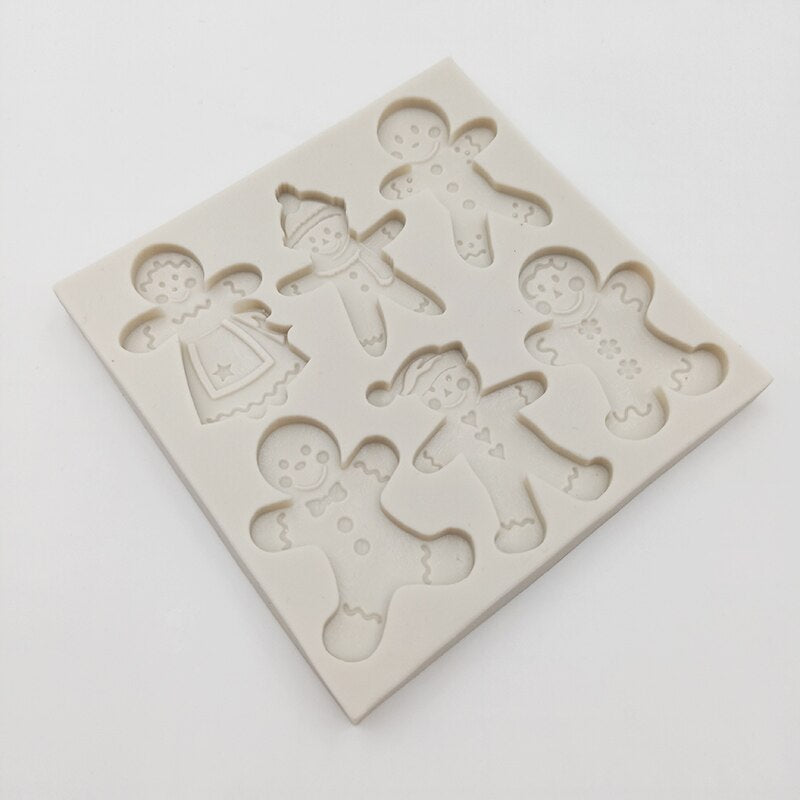 Gingerbread Christmas Silicone Mold – PutOnApron