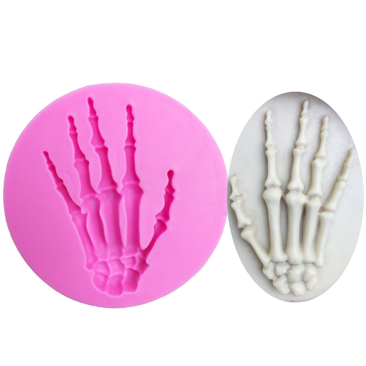 Halloween Skeleton Hand Mold – PutOnApron