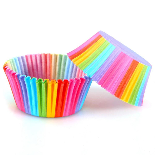 Rainbow Color Cupcake Liner 100 pcs – PutOnApron